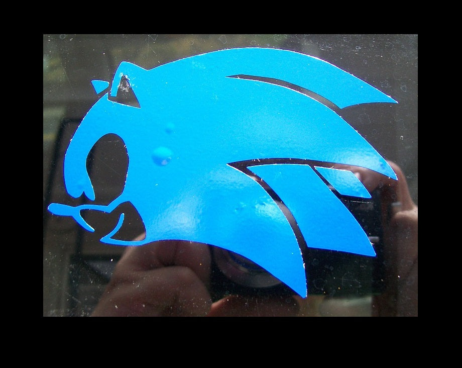 Sonic the Hedgehog fanart vinyl car decal computer laptop stocler ...